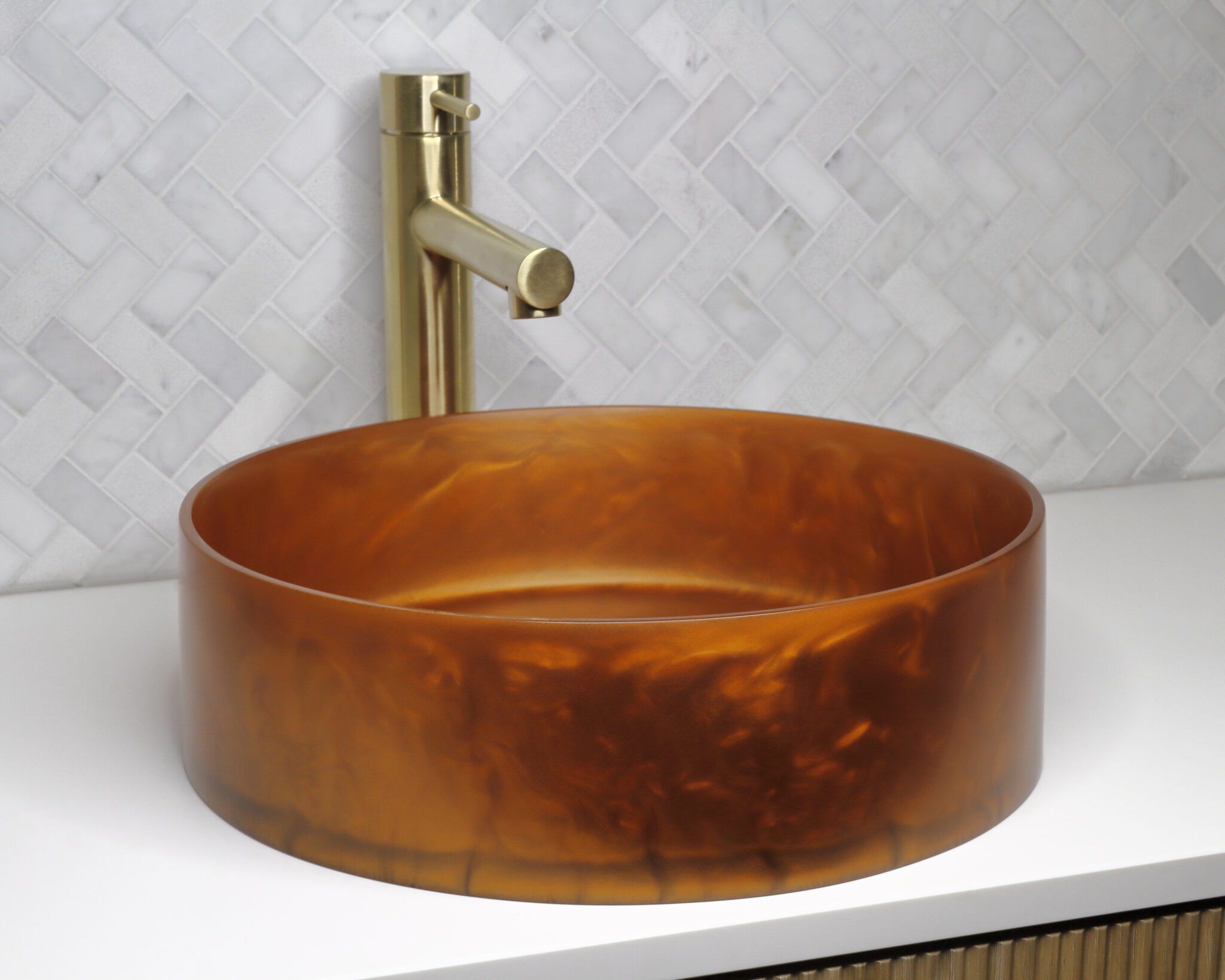 Copper Resin Basin - The Basin Lab